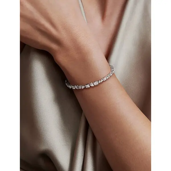 UNSAID Meta Eternity 18ct And Lab Grown Diamond Bracelet