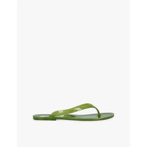 Christopher Esber Pvc Flip Flops - Green