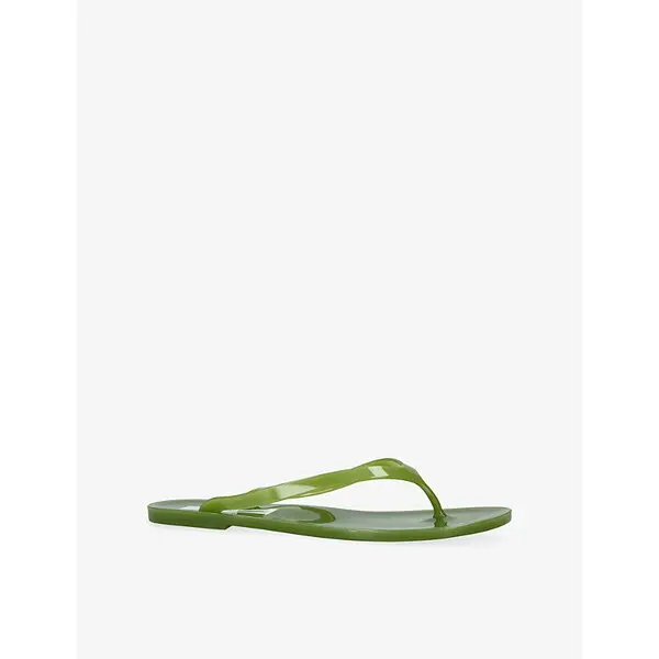 Christopher Esber Pvc Flip Flops - Green