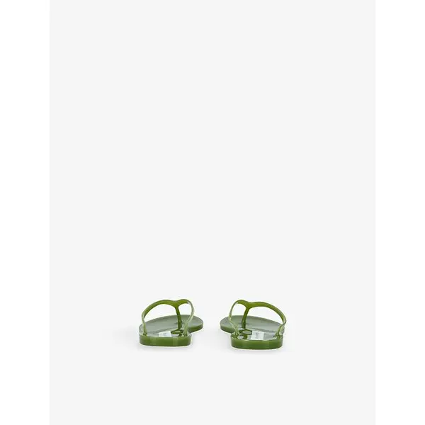 Christopher Esber Pvc Flip Flops - Green