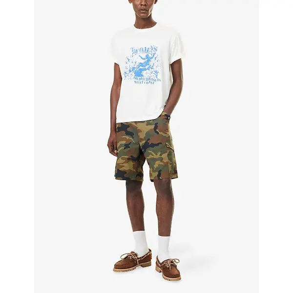 TWOJEYS Souvenir Brand-print Cotton T-shirt