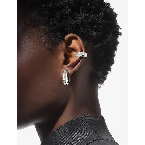 Messika Moderniste Medium 18ct Gold And 0.25ct Diamond Ear Clip - White