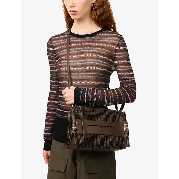 JW Anderson Woven Leather Handbag