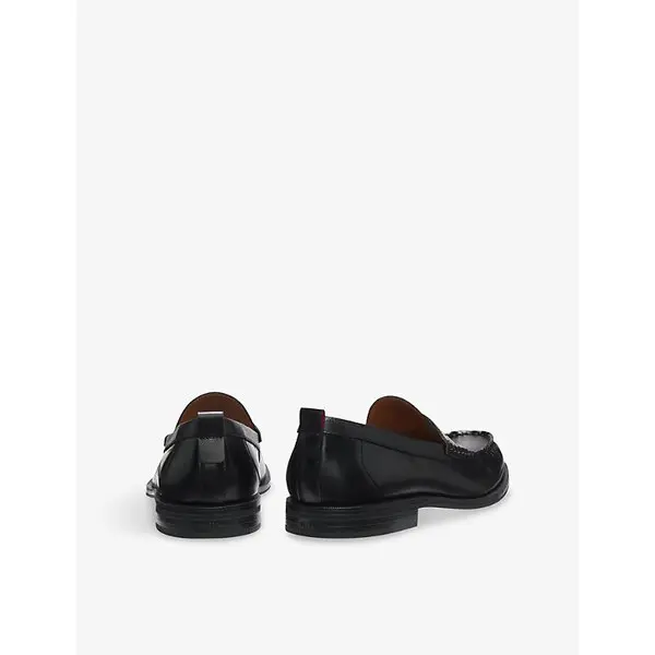 Hugo Pull-tab Leather Loafers