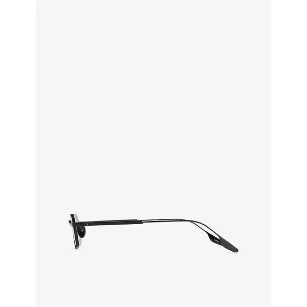 WEARI Rectangle Frame Rimless Titanium Sunglasses