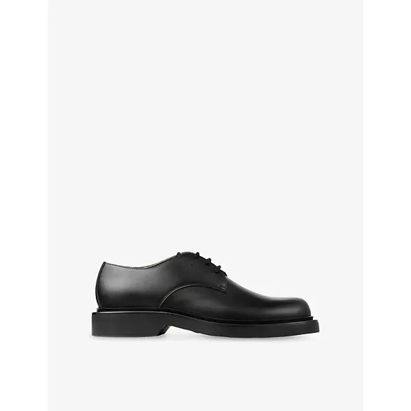 JIMMY CHOO Rowan Derby Leather Loafers