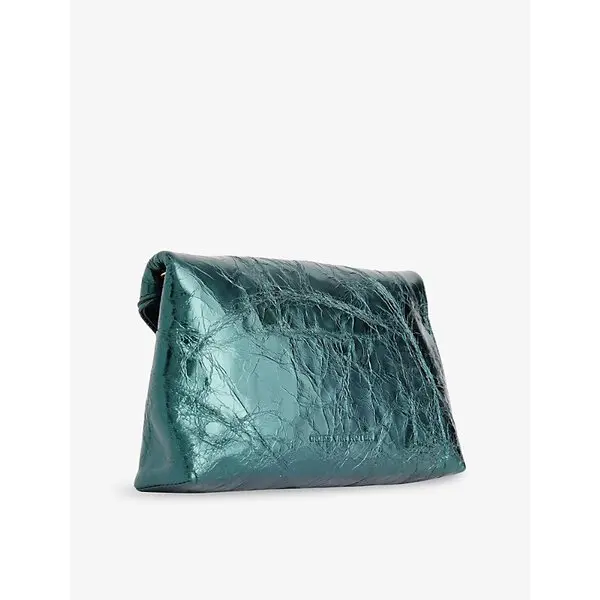 Dries Van Noten Envelope Small Leather Pouch