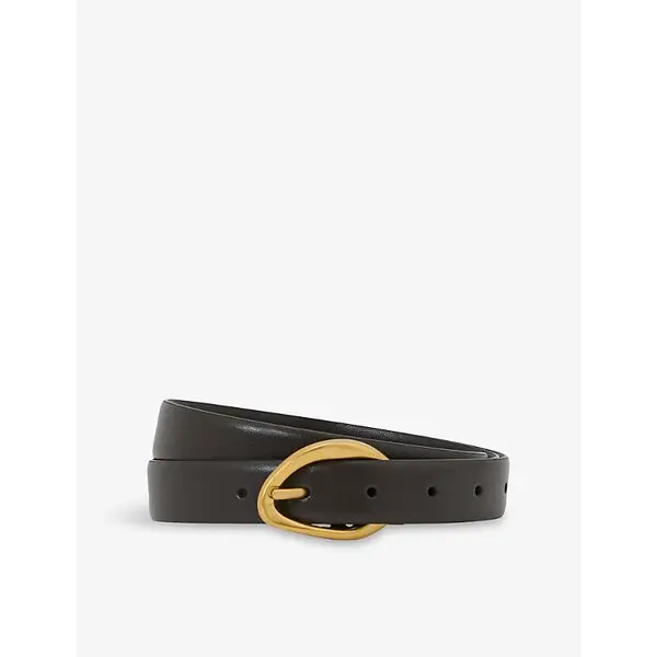 REISS Sammy Leather Belt