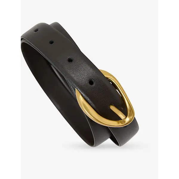 REISS Sammy Leather Belt