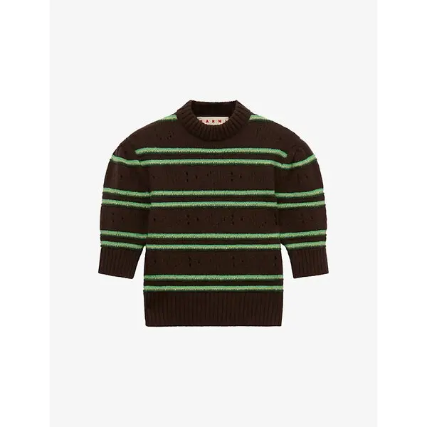 Marni Striped Cashmere Jumper