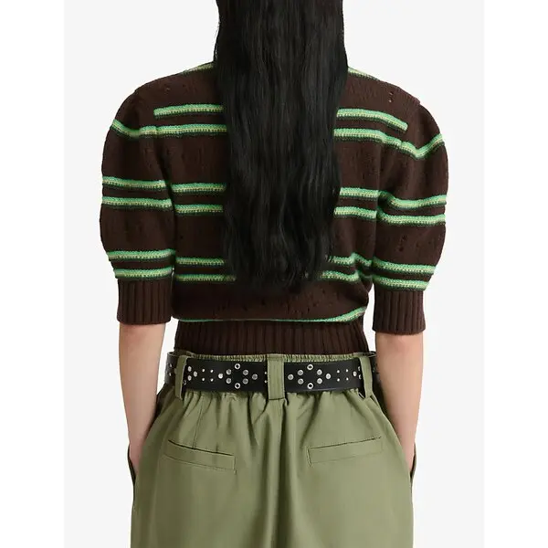 Marni Striped Cashmere Jumper