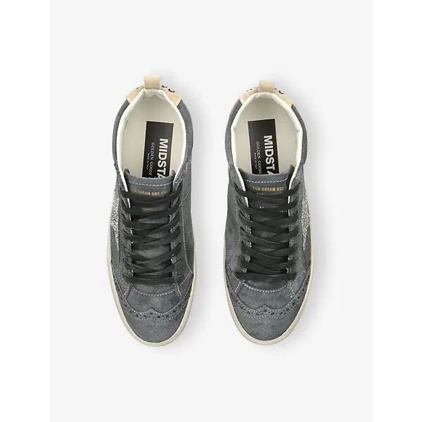GOLDEN GOOSE Mid Star Suede Trainers