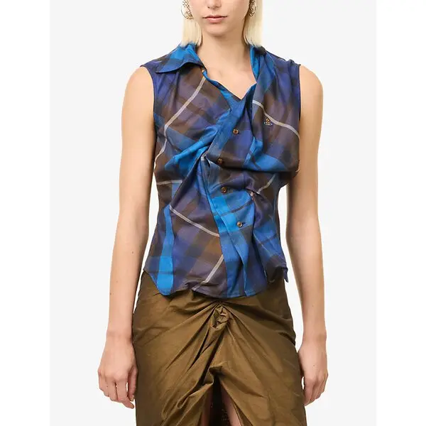 VIVIENNE WESTWOOD Check Wool Shirt