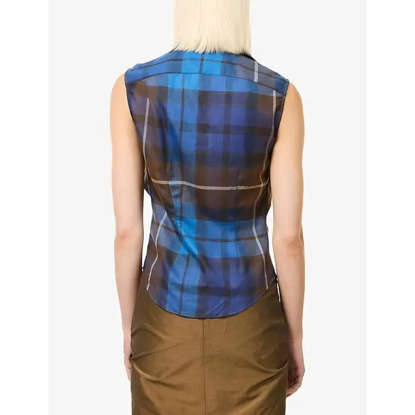 VIVIENNE WESTWOOD Check Wool Shirt