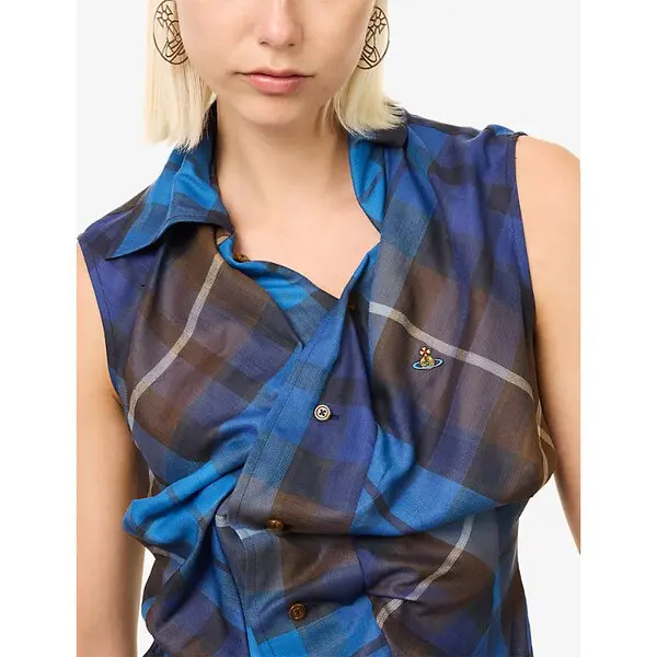 VIVIENNE WESTWOOD Check Wool Shirt