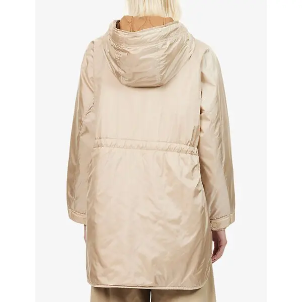 Max Mara Hooded Reversible Quilted Coat