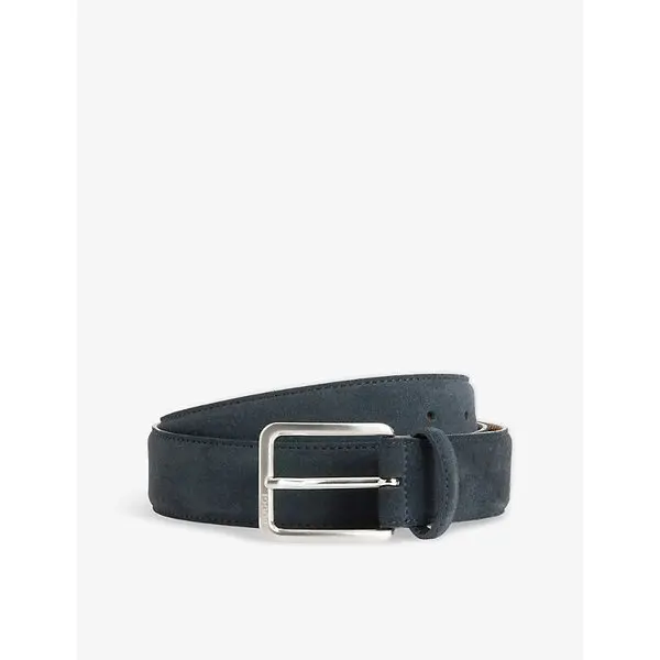 Boggi Milano Suede Buckle Belt