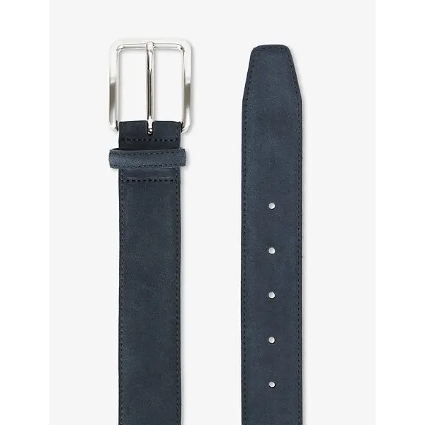 Boggi Milano Suede Buckle Belt