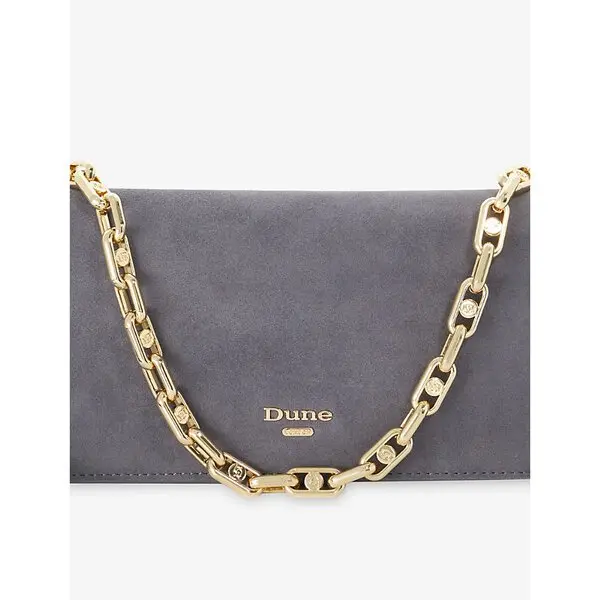DUNE Bemuse Suede Shoulder Bag