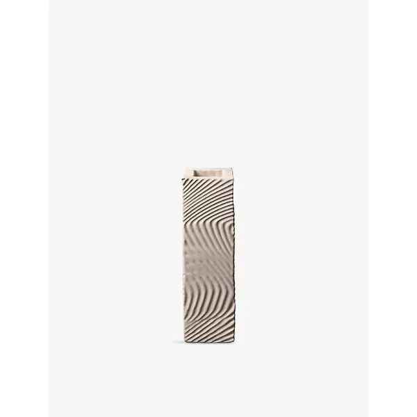 BITOSSI CERAMICHE Vaso Quadrato Ceramic Vase - Cream