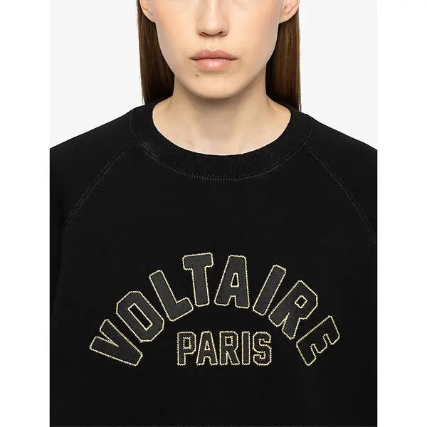 Zadig&Voltaire Embroidered Cotton Sweatshirt