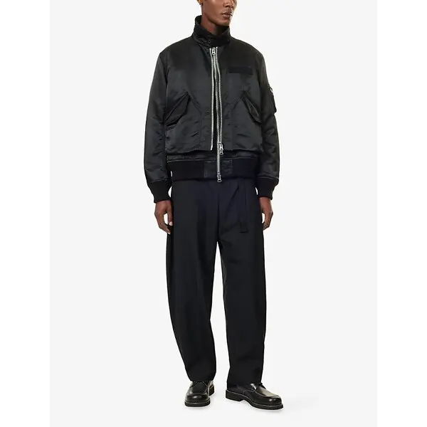 Sacai Bomber Style Twill Jacket