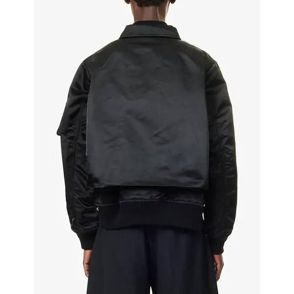 Sacai Bomber Style Twill Jacket