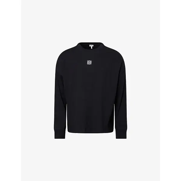 Loewe Anagram-embroidered Cotton T-shirt
