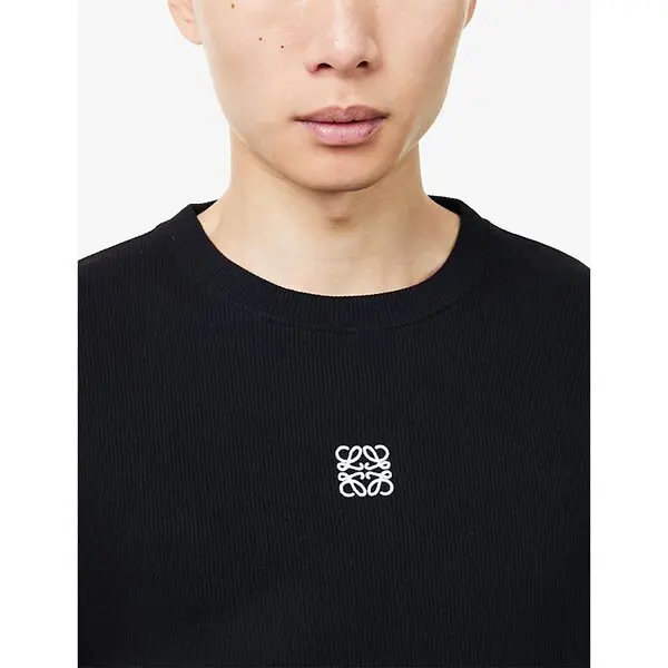 Loewe Anagram-embroidered Cotton T-shirt