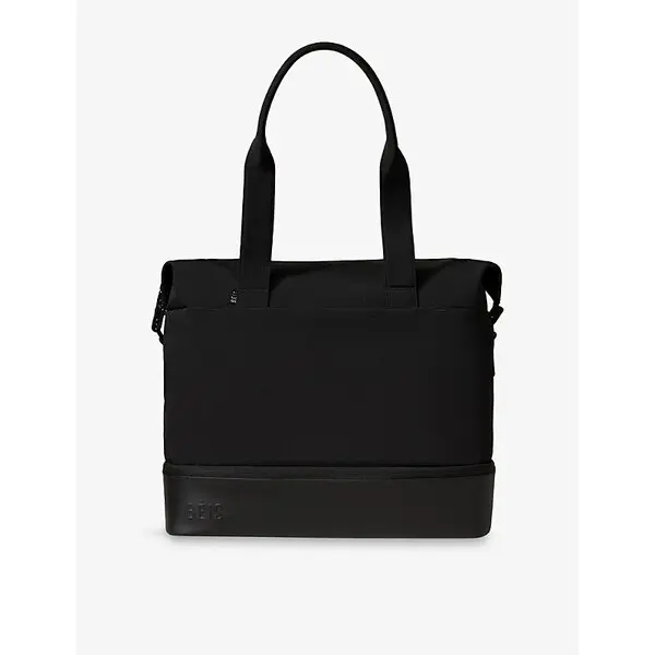 BEIS The Weekender Leather-trim Travel Bag
