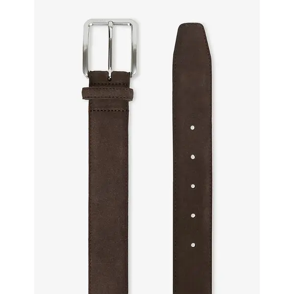 Boggi Milano Suede Buckle Belt