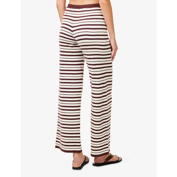4TH & RECKLESS Thalia Striped Knit Trouser