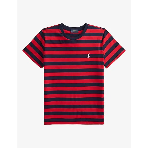 Polo Ralph Lauren Striped Cotton Jersey T-shirt
