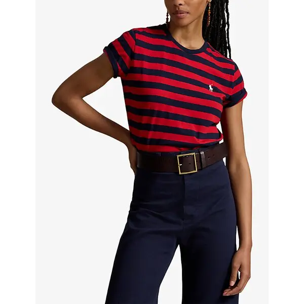 Polo Ralph Lauren Striped Cotton Jersey T-shirt