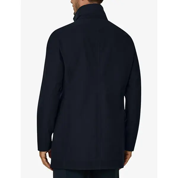 Boggi Milano B-tech Hooded Woven Car Coat