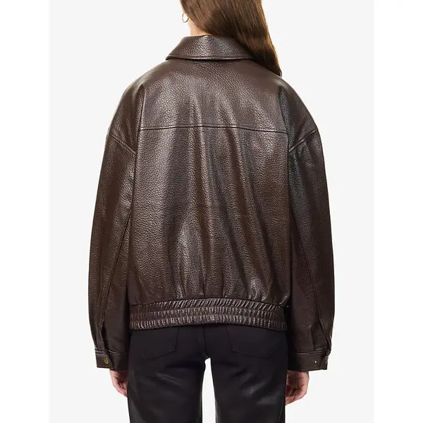 Paige Ashland Faux Leather Jacket