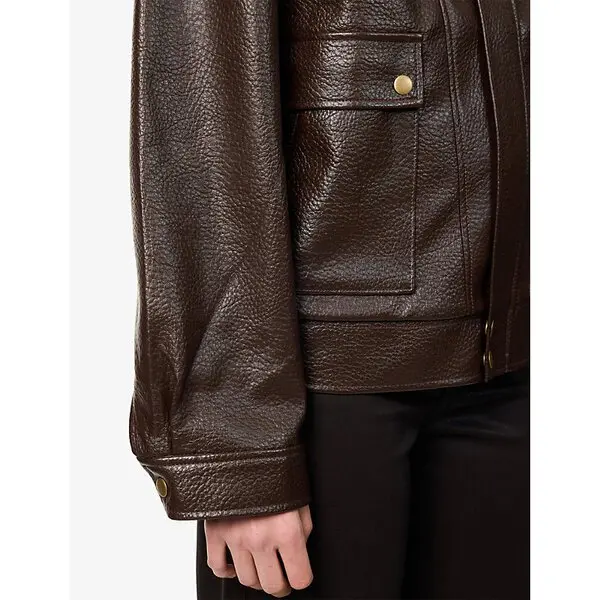 Paige Ashland Faux Leather Jacket