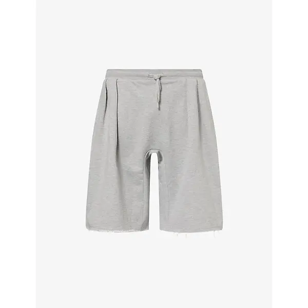 SEVENTH Raw-hem Cotton Shorts