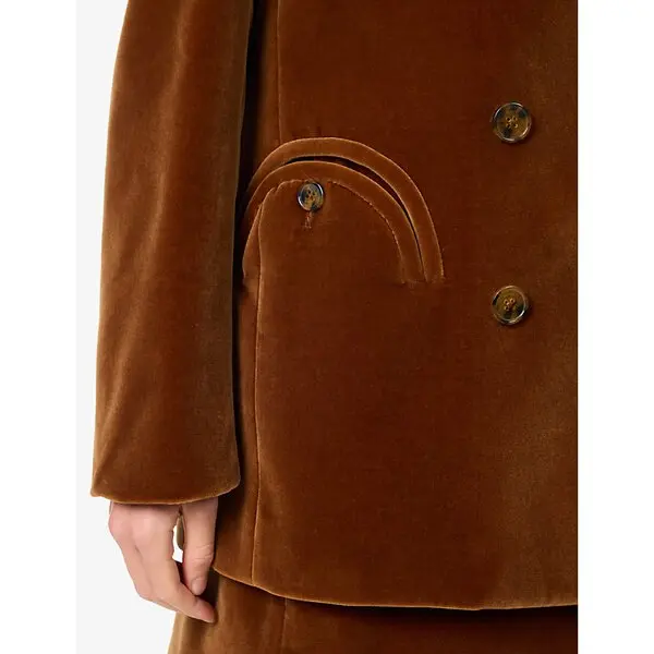BLAZÉ MILANO Double-breasted Peak Lapel Blazer