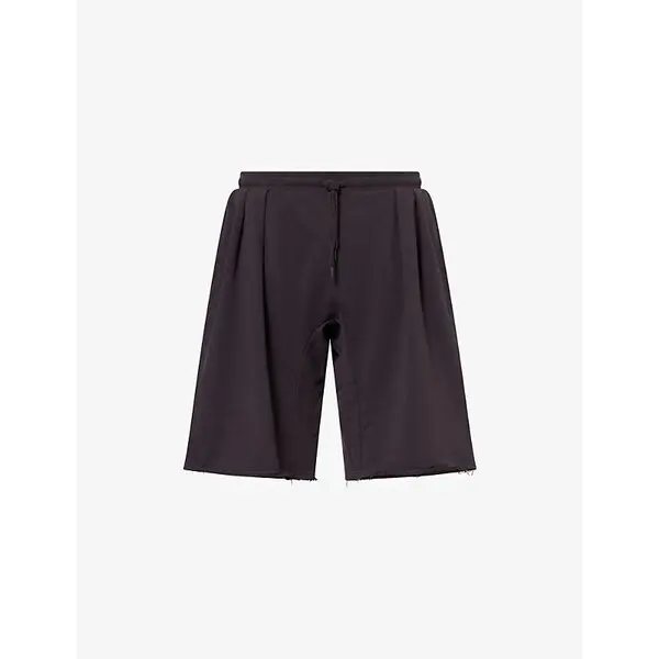 SEVENTH V3 Raw-hem Cotton Shorts