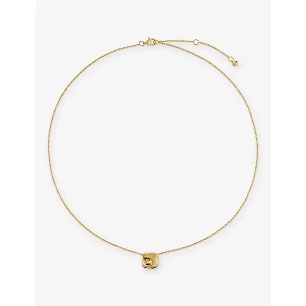 Monica Vinader Amaia 18ct Yellow- Vermeil Chain Necklace - Gold