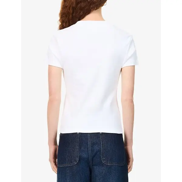 Carhartt Work In Progress Embroidered Heart Patch T-shirt - White / Black