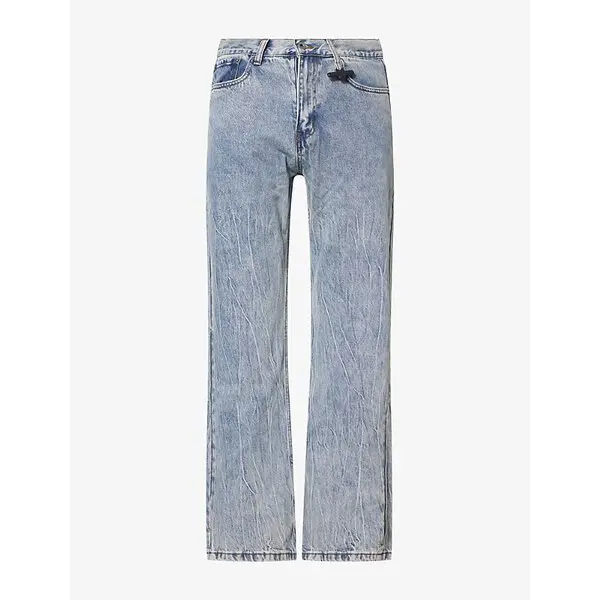 1886 Faded Wash Boot-leg Denim Jeans