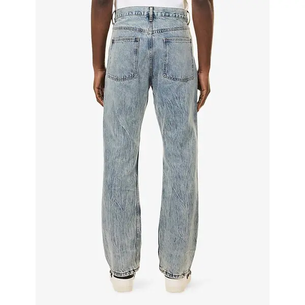 1886 Faded Wash Boot-leg Denim Jeans