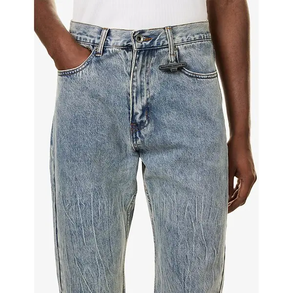 1886 Faded Wash Boot-leg Denim Jeans