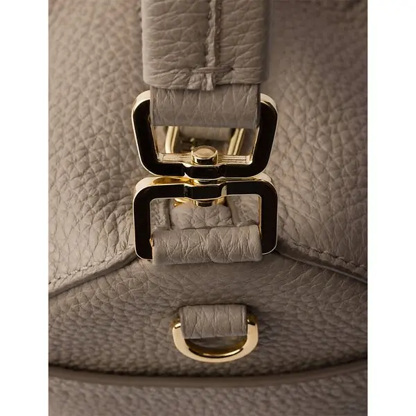 Prada Leather Handbag - Grey