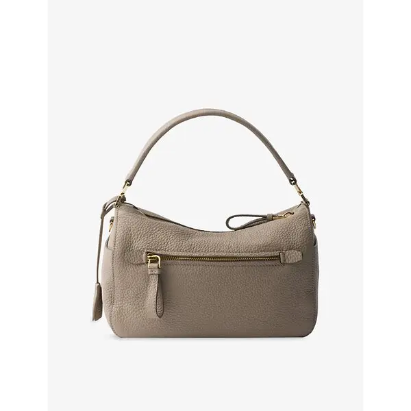 Prada Leather Handbag - Grey