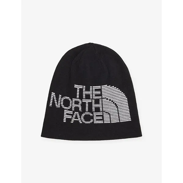 The North Face Highline Reverse Knitted Beanie - Tnf Blk