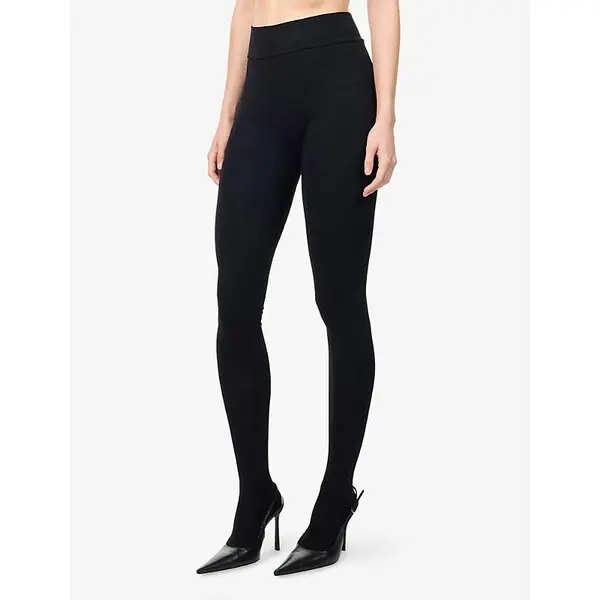 Magda Butrym High-rise Stretch-cotton Tights