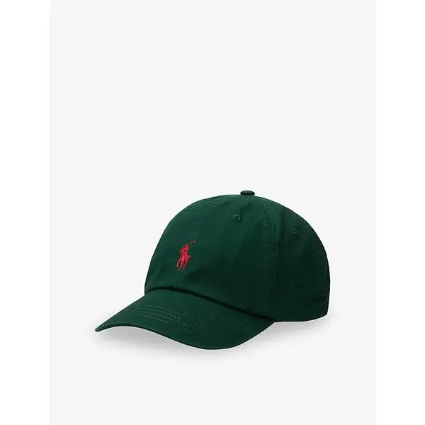 Polo Ralph Lauren Cotton Twill Cap With Embroidered Logo - College Green